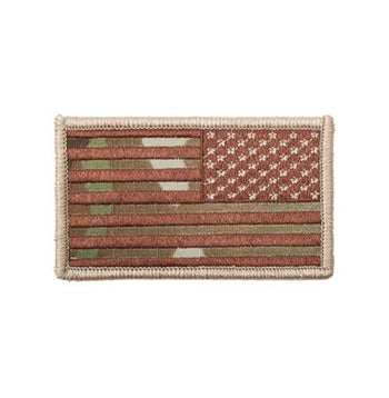 American Flag Patch: Multicam/Normal Hook Back - R17771 Military Flag ...