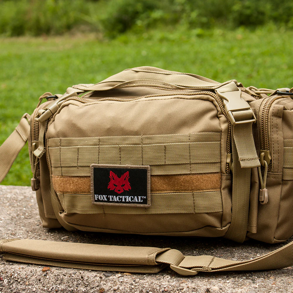 Jumbo Modular Deployment Bag: Coyote Brown - 56-4187 Fox Tactical Bags ...
